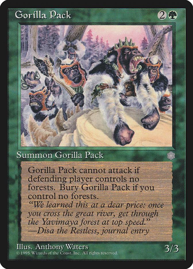 Gorilla Pack Prices | Magic Ice Age | Magic Cards