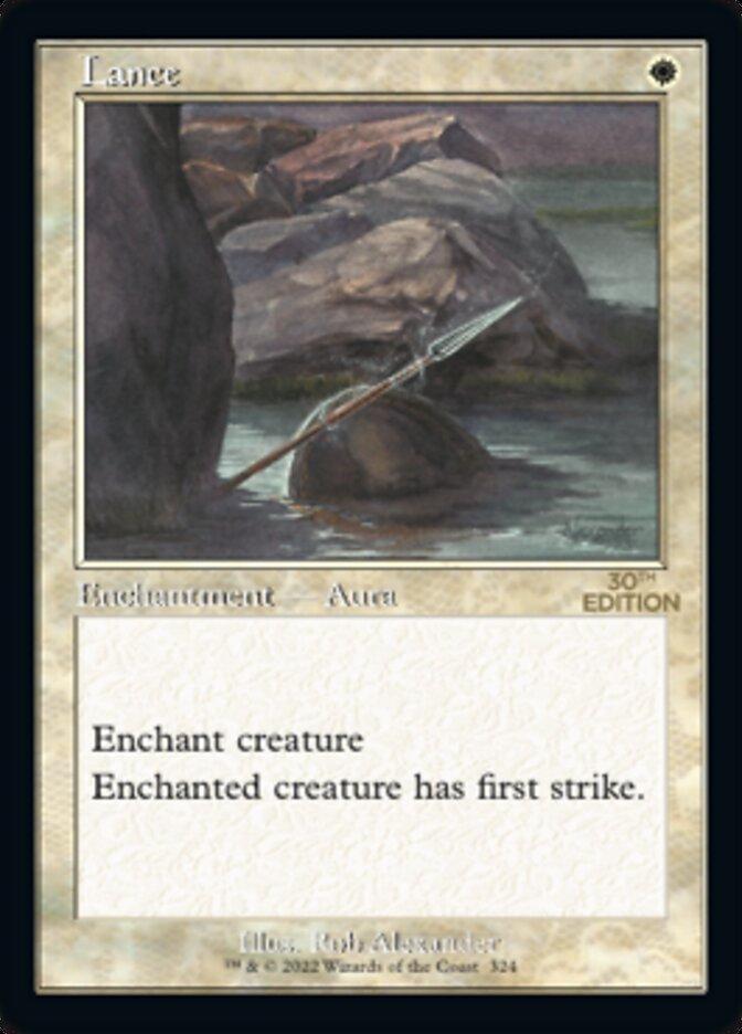 Lance #324 Prices | Magic 30th Anniversary | Magic Cards