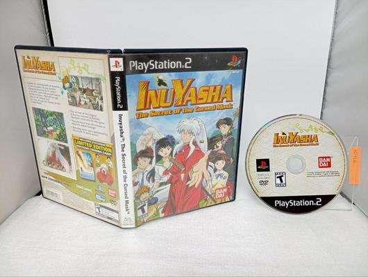 Inuyasha Secret of the Cursed Mask | Item and Box only | Playstation 2