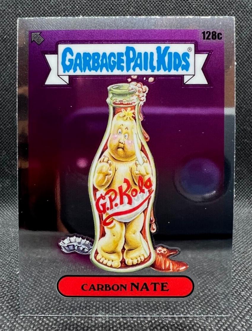 CARBON NATE #128c Prices | 2021 Garbage Pail Kids Chrome | GPK Cards