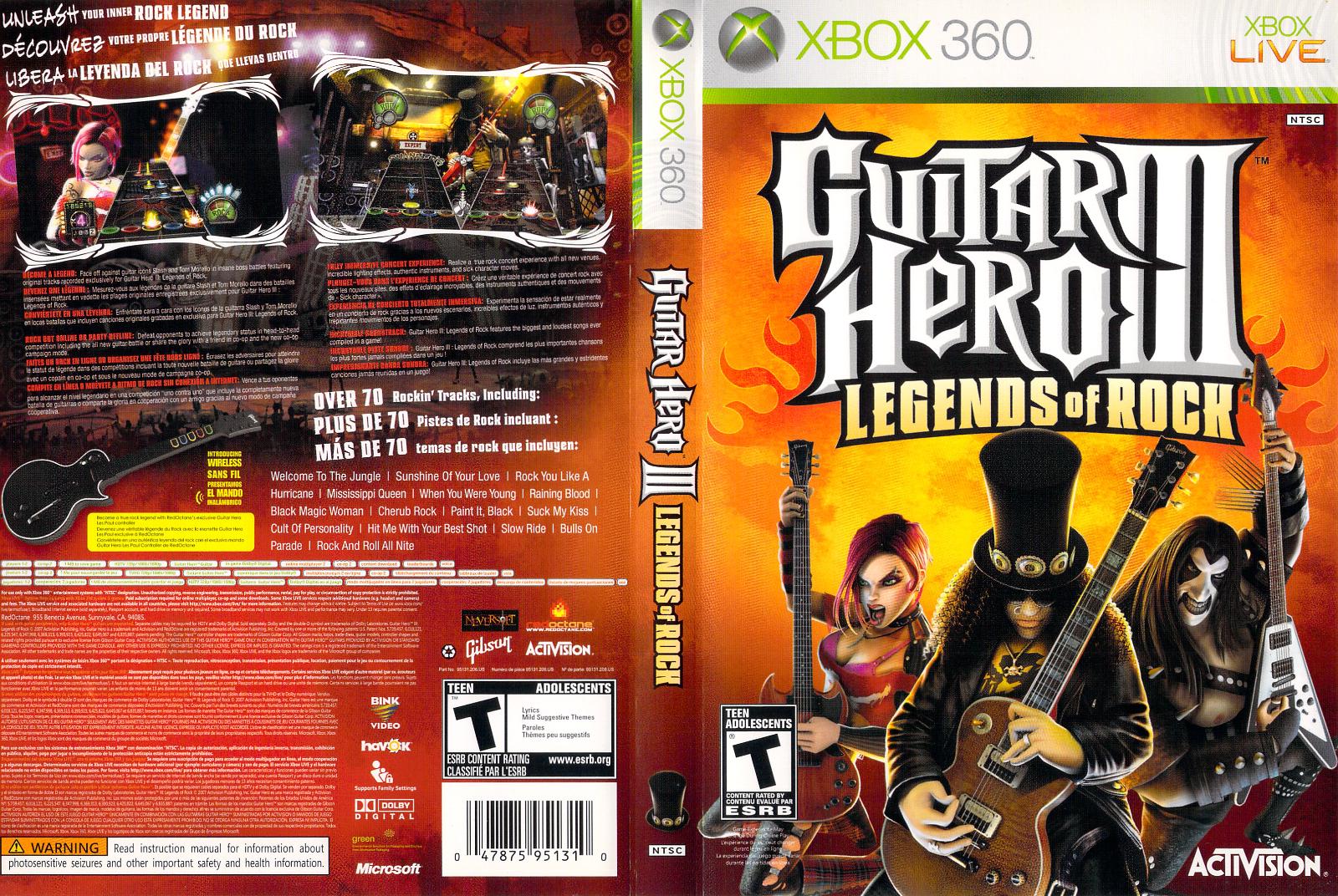 Guitar Hero III Legends of Rock Prices Xbox 360 | Compare Loose, CIB ...