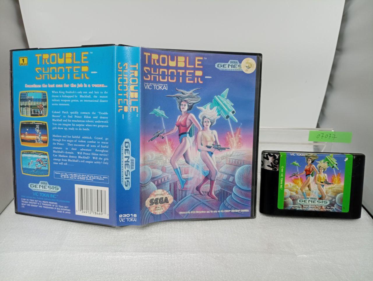 Trouble Shooter | Item and Box only | Sega Genesis