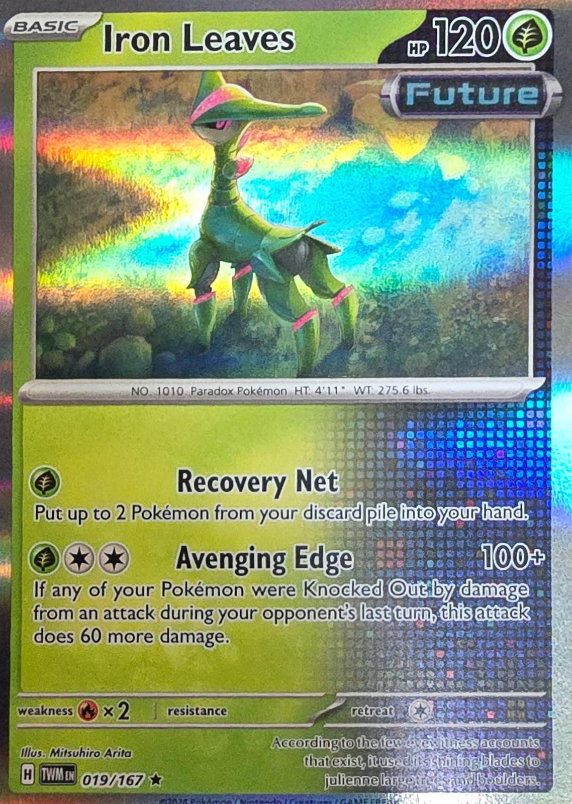 Iron Leaves #19 Prices | Pokemon Twilight Masquerade | Pokemon Cards