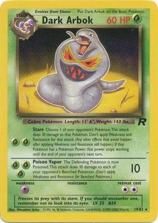 Dark Arbok #19 Prices | Pokemon Team Rocket | Pokemon Cards