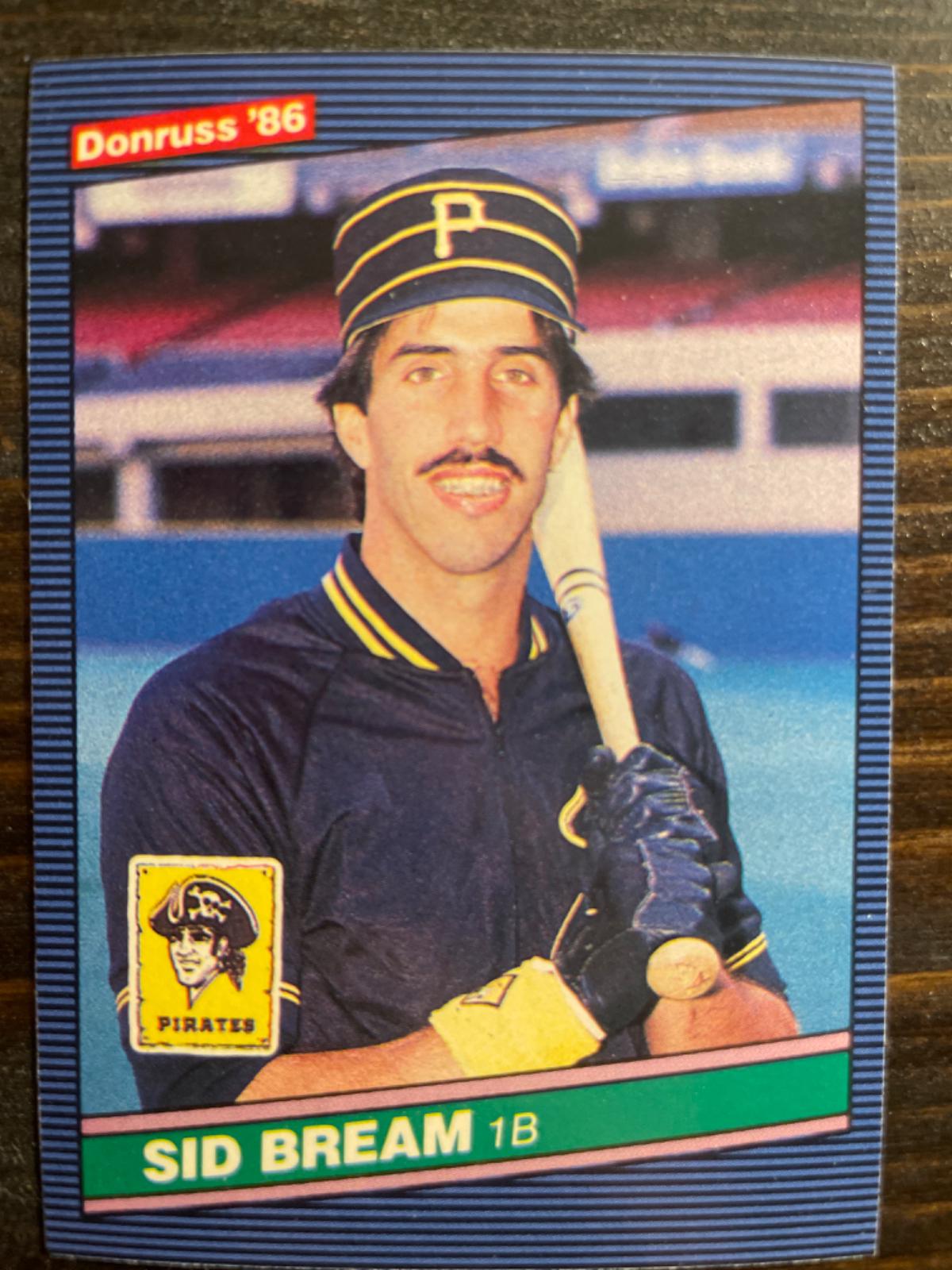 Sid Bream | Ungraded | 1986 Donruss