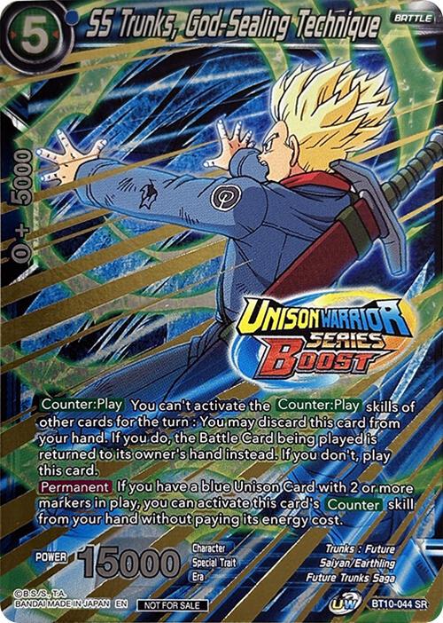 SS Trunks, God-Sealing Technique [Event Pack 08] BT10-044 Precios ...