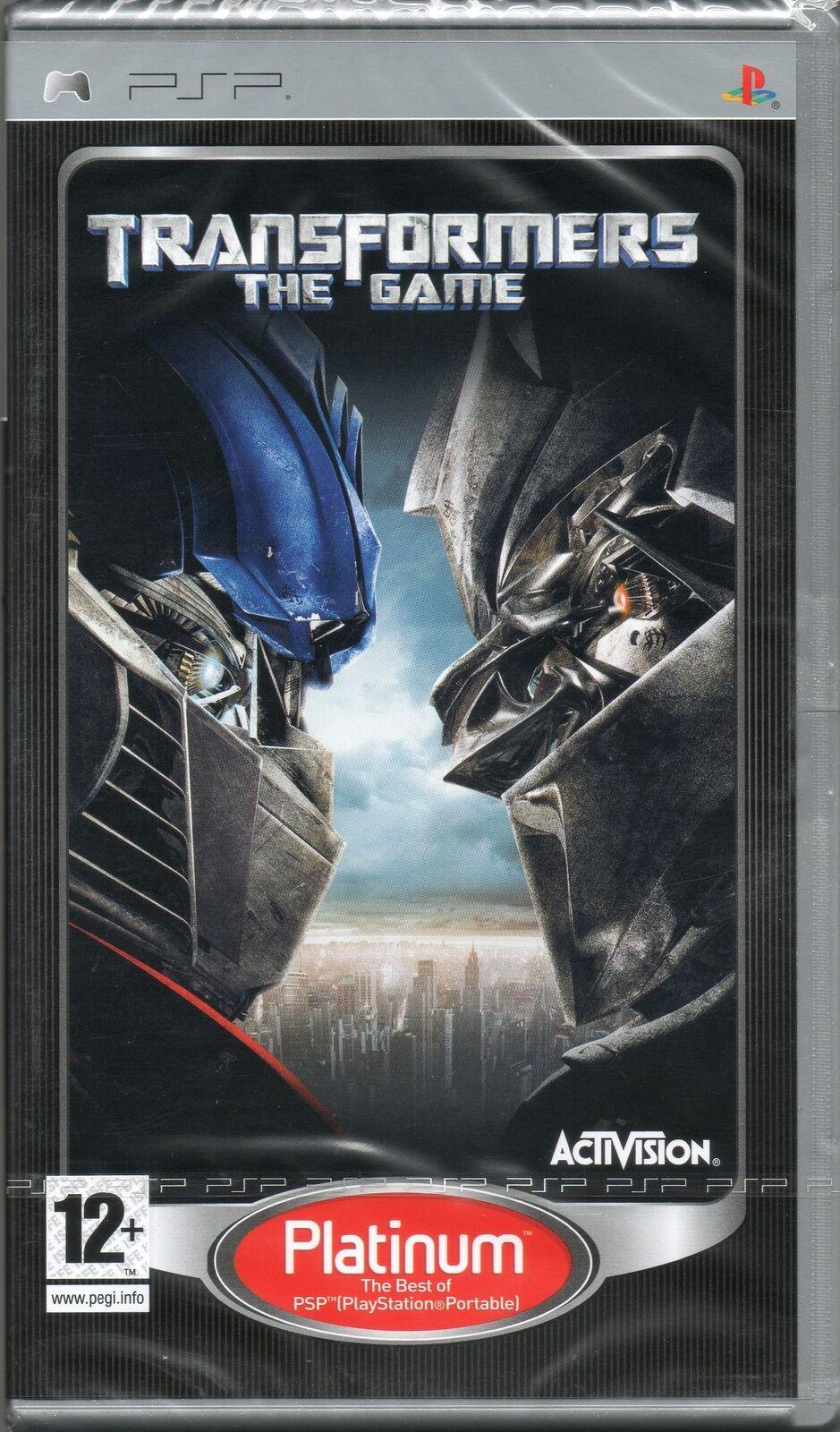Transformers: The Game [Platinum] Prices PAL PSP | Compare Loose, CIB ...