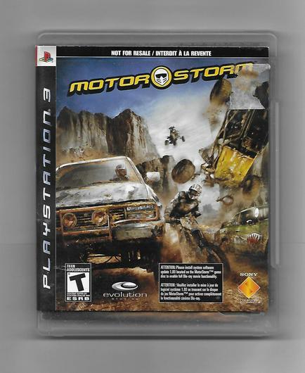 MotorStorm | Item, Box, and Manual | Playstation 3