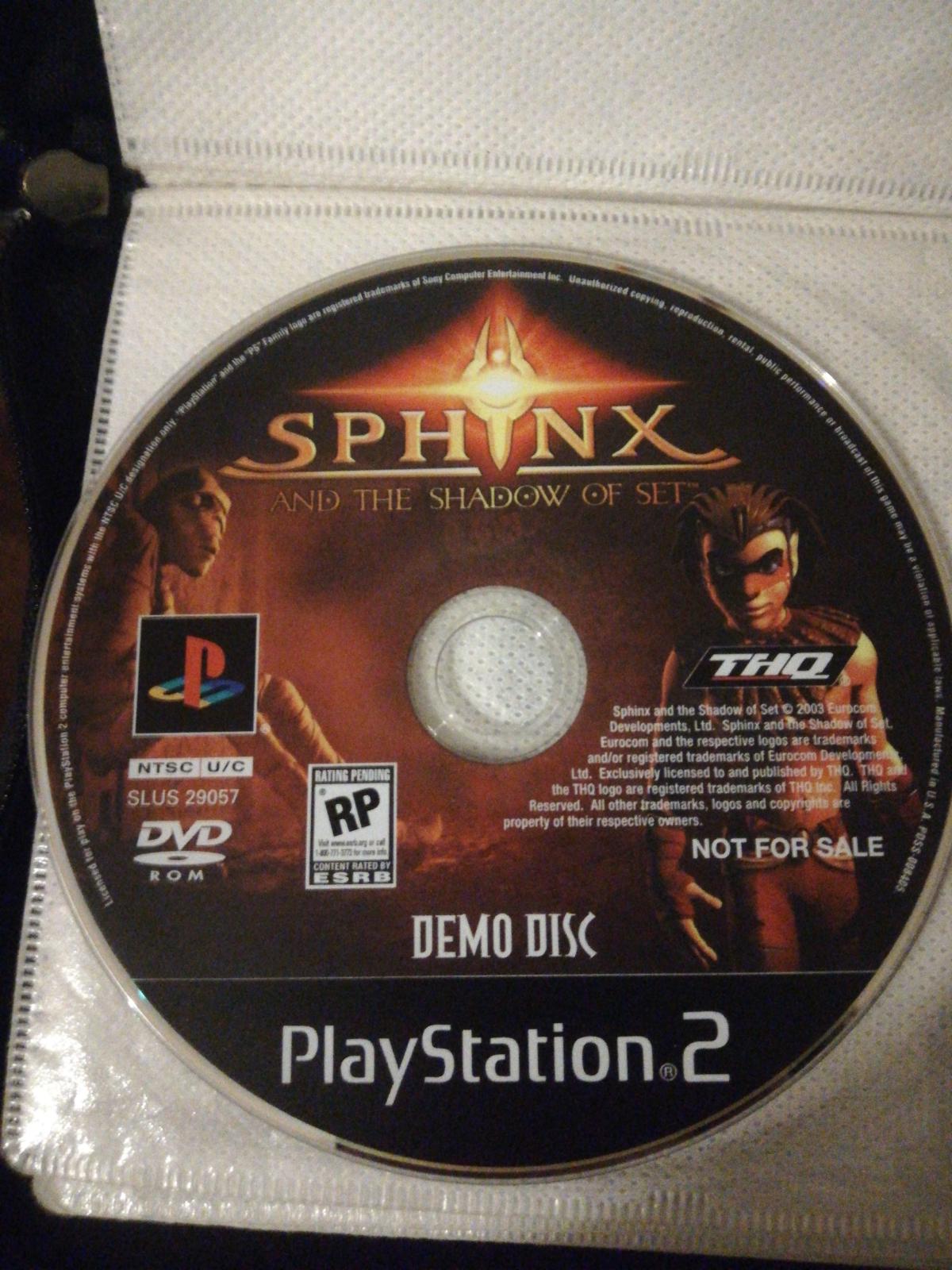 Sphinx and the Shadow of Set [Demo Disc] Prices Playstation 2 | Compare ...