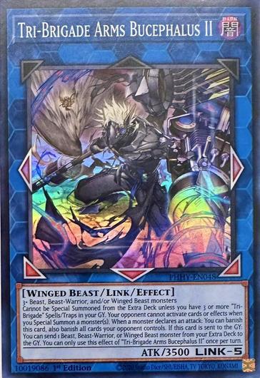 Tri-Brigade Arms Bucephalus II | Ungraded | YuGiOh Photon Hypernova