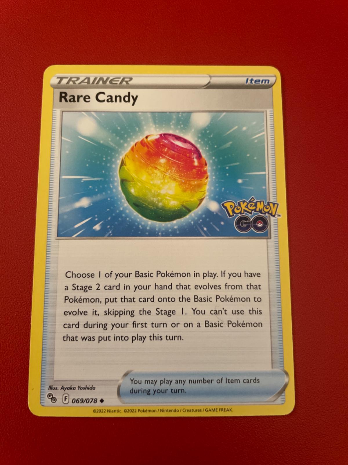 Rare Candy | Ungraded | Pokemon Go