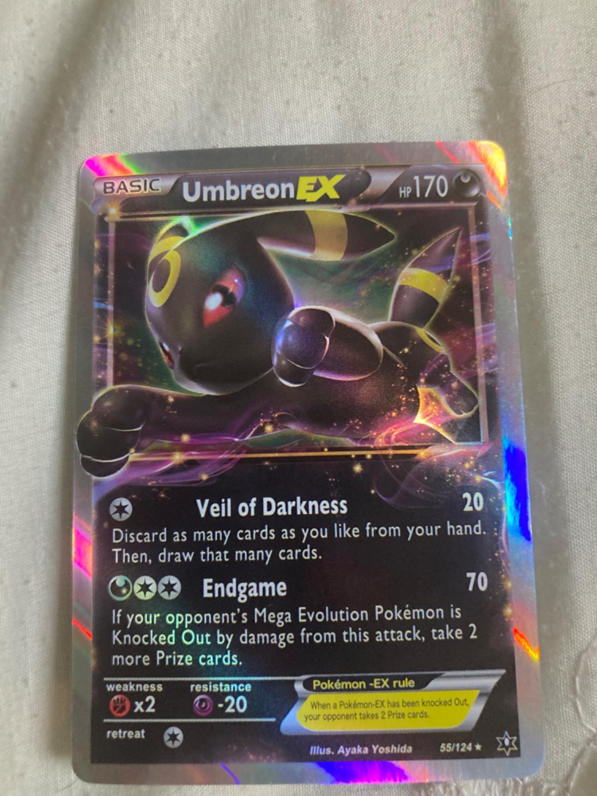 Umbreon EX | Ungraded | Pokemon Fates Collide