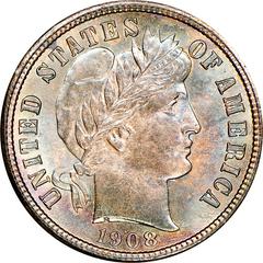 1908 S Barber Dime Prices | Ungraded, NGC, PCGS Values