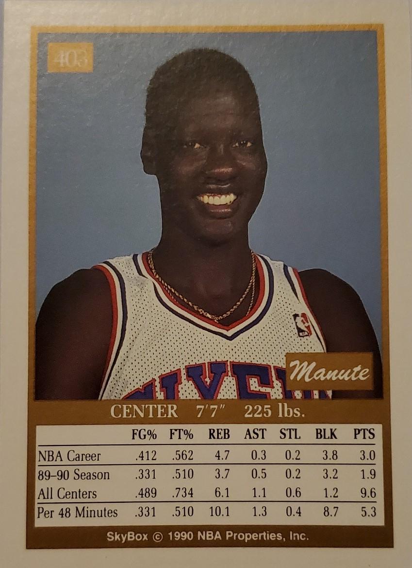 Manute Bol #403 Prices | 1990 Skybox | Basketball Cards