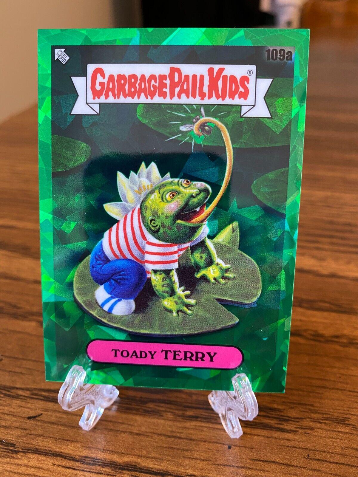 Toady TERRY [Green] #109a Prices | Garbage Pail Kids 2021 Sapphire ...