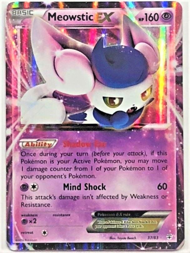 Meowstic EX #37 Prices | Pokemon Generations | Pokemon Cards