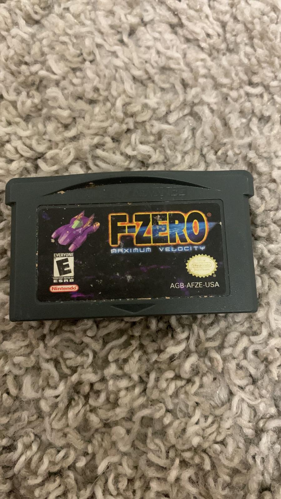 F-Zero Maximum Velocity | Item only | GameBoy Advance