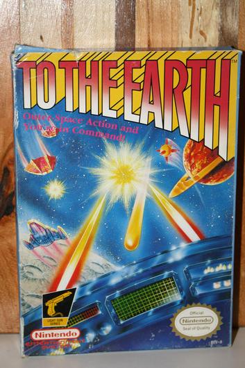To the Earth | Item, Box, and Manual | NES