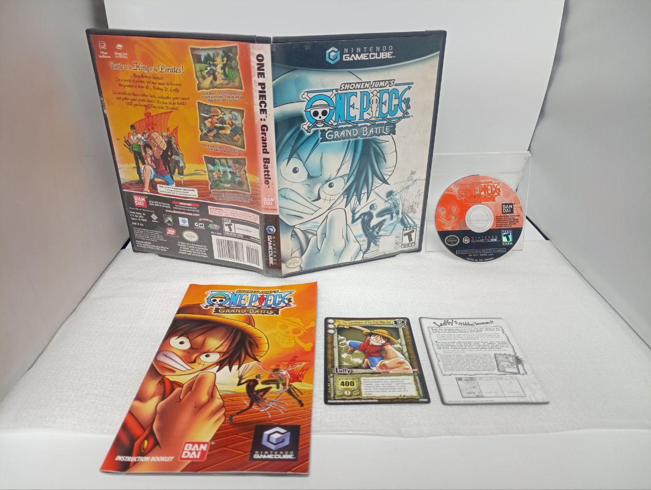 One Piece Grand Battle | Item, Box, and Manual | Gamecube