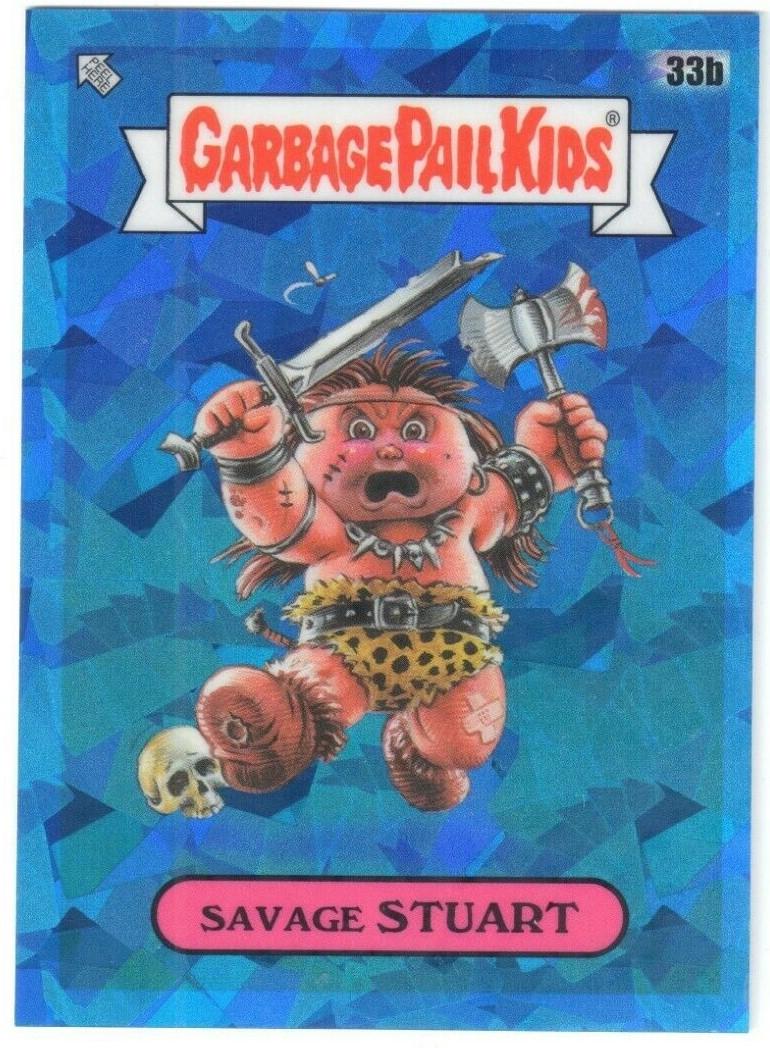 Savage STUART #33b Prices | Garbage Pail Kids 2020 Sapphire | Garbage ...