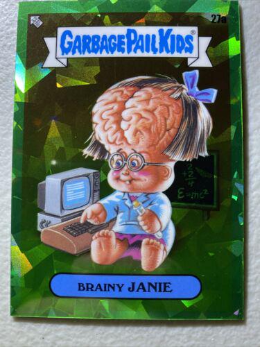 Brainy JANIE [Green] #27a Prices | Garbage Pail Kids 2020 Sapphire ...