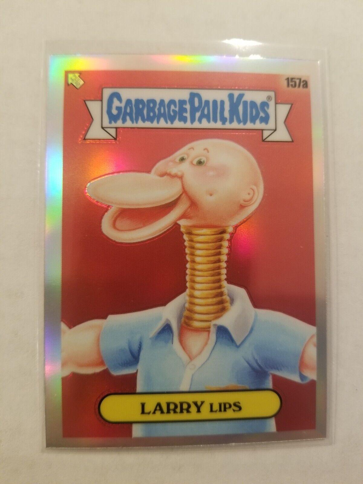 LARRY LIPS [Refractor] #157a Prices | 2021 Garbage Pail Kids Chrome ...
