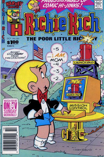 Richie Rich #251 (1990) Prices | Richie Rich Series
