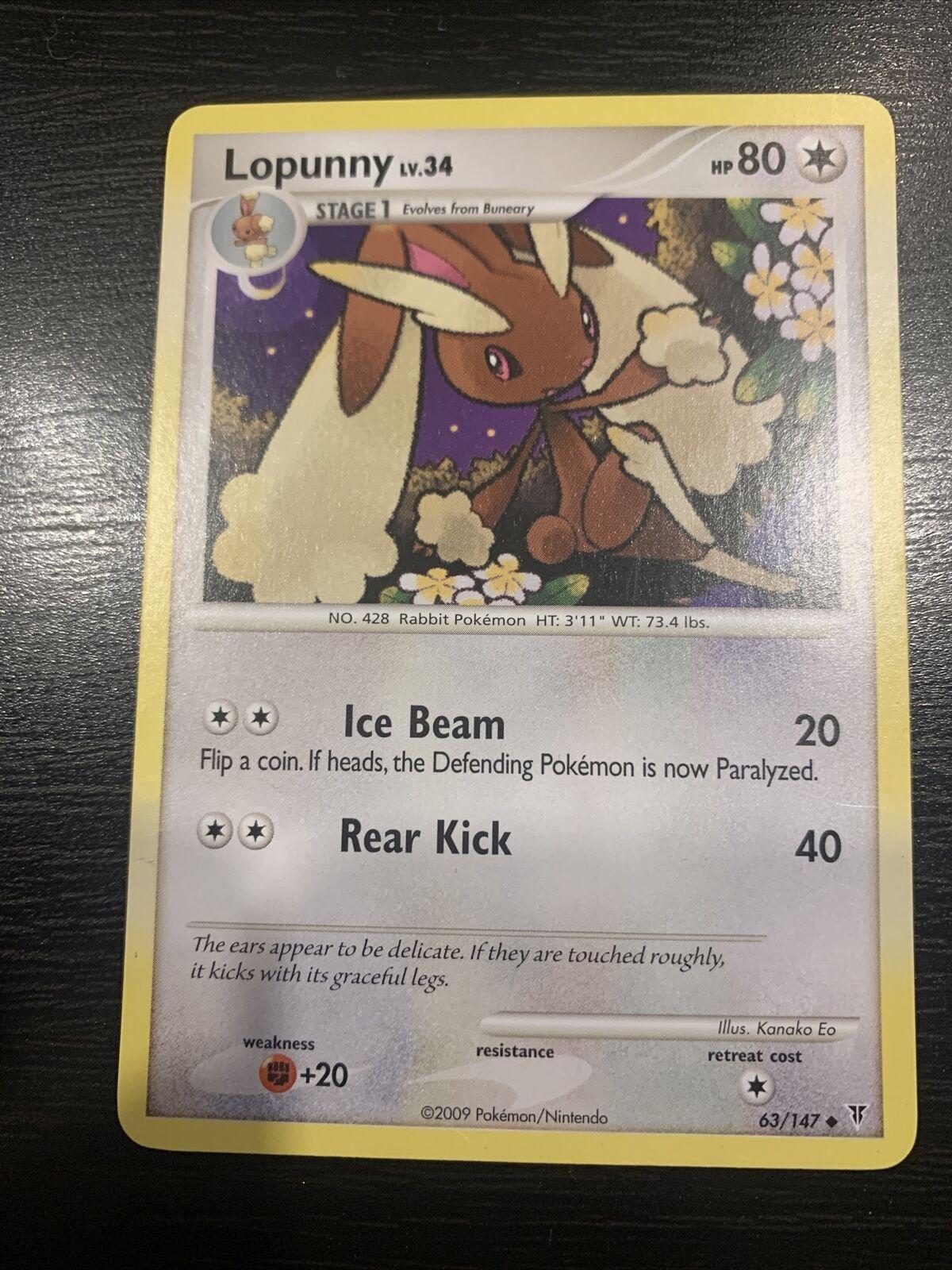Lopunny #63 Prices | Pokemon Supreme Victors | Pokemon Cards