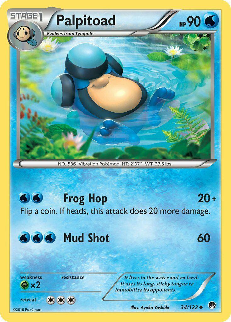 Palpitoad #34 Prices | Pokemon BREAKpoint | Pokemon Cards