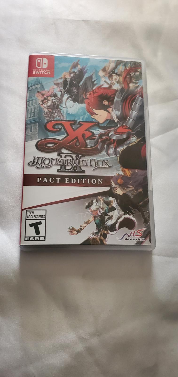 Ys IX: Monstrum NOX [Pact Edition] | Item, Box, and Manual | Nintendo Switch