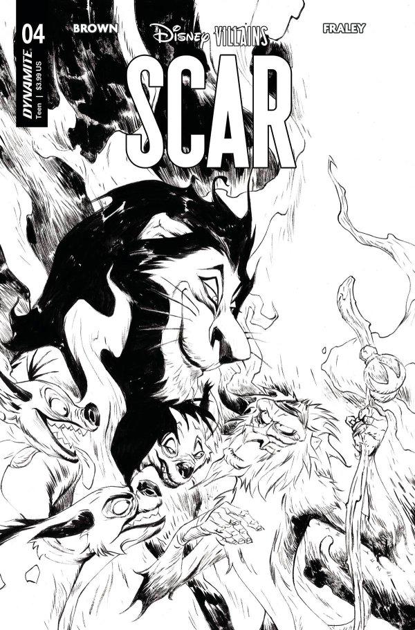 Disney Villains: Scar [Lee Sketch] #4 (2023) Prices | Disney Villains ...