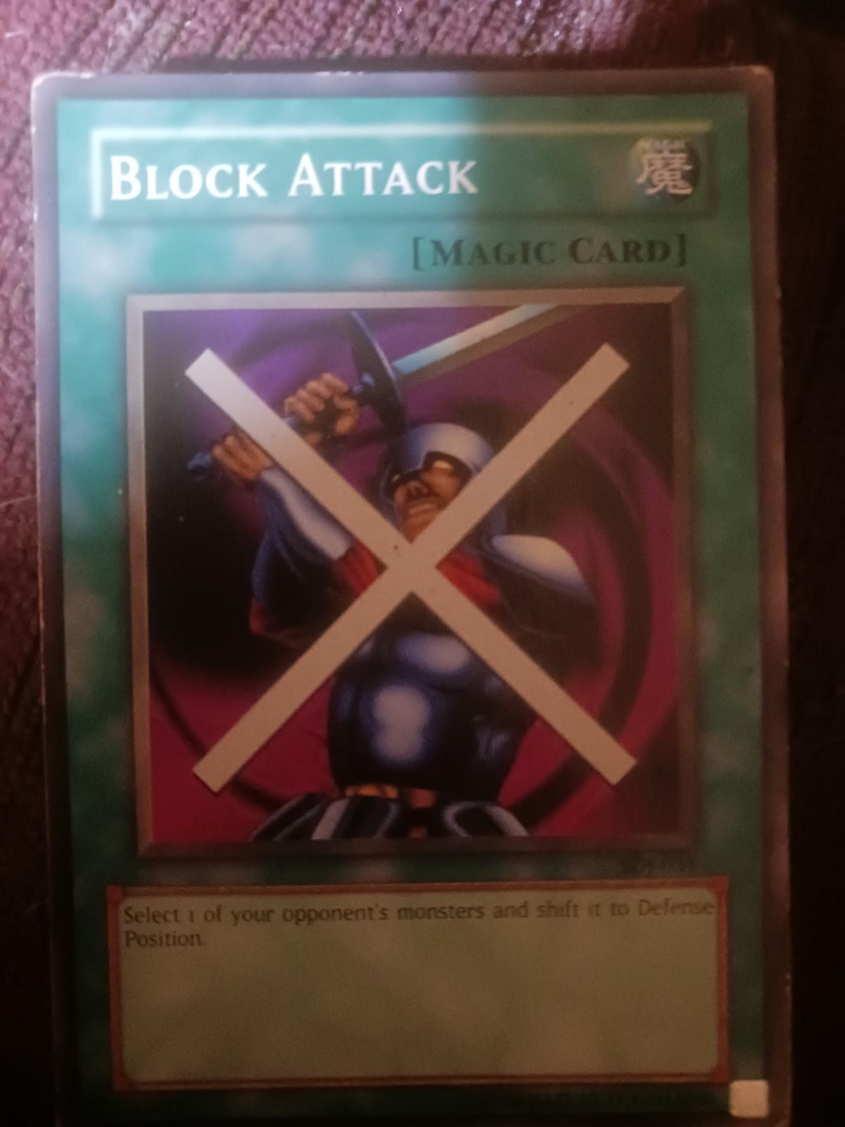 Block Attack [1st Edition] | Ungraded | YuGiOh Starter Deck: Joey