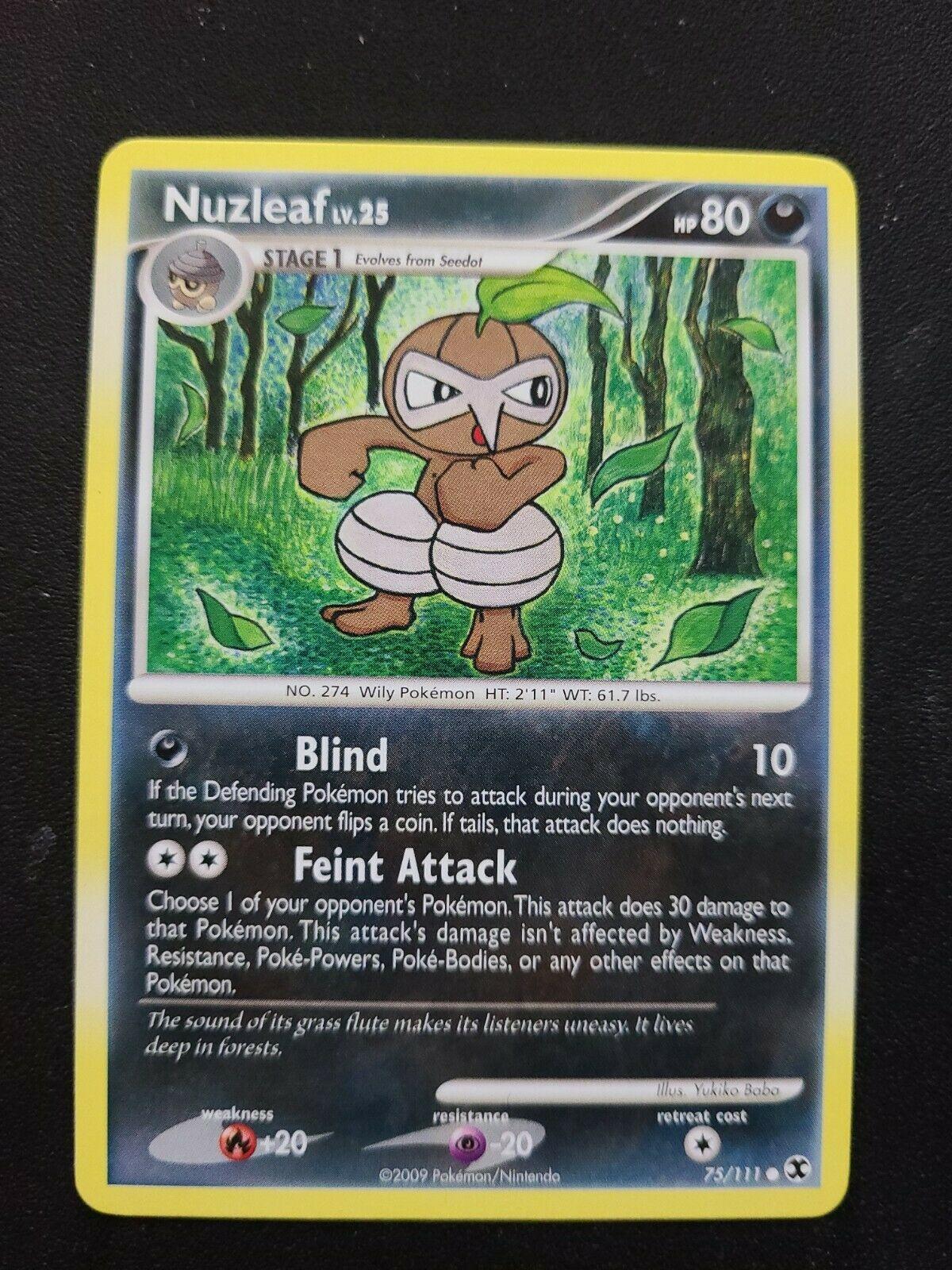 Nuzleaf #75 Prices | Pokemon Rising Rivals | Pokemon Cards