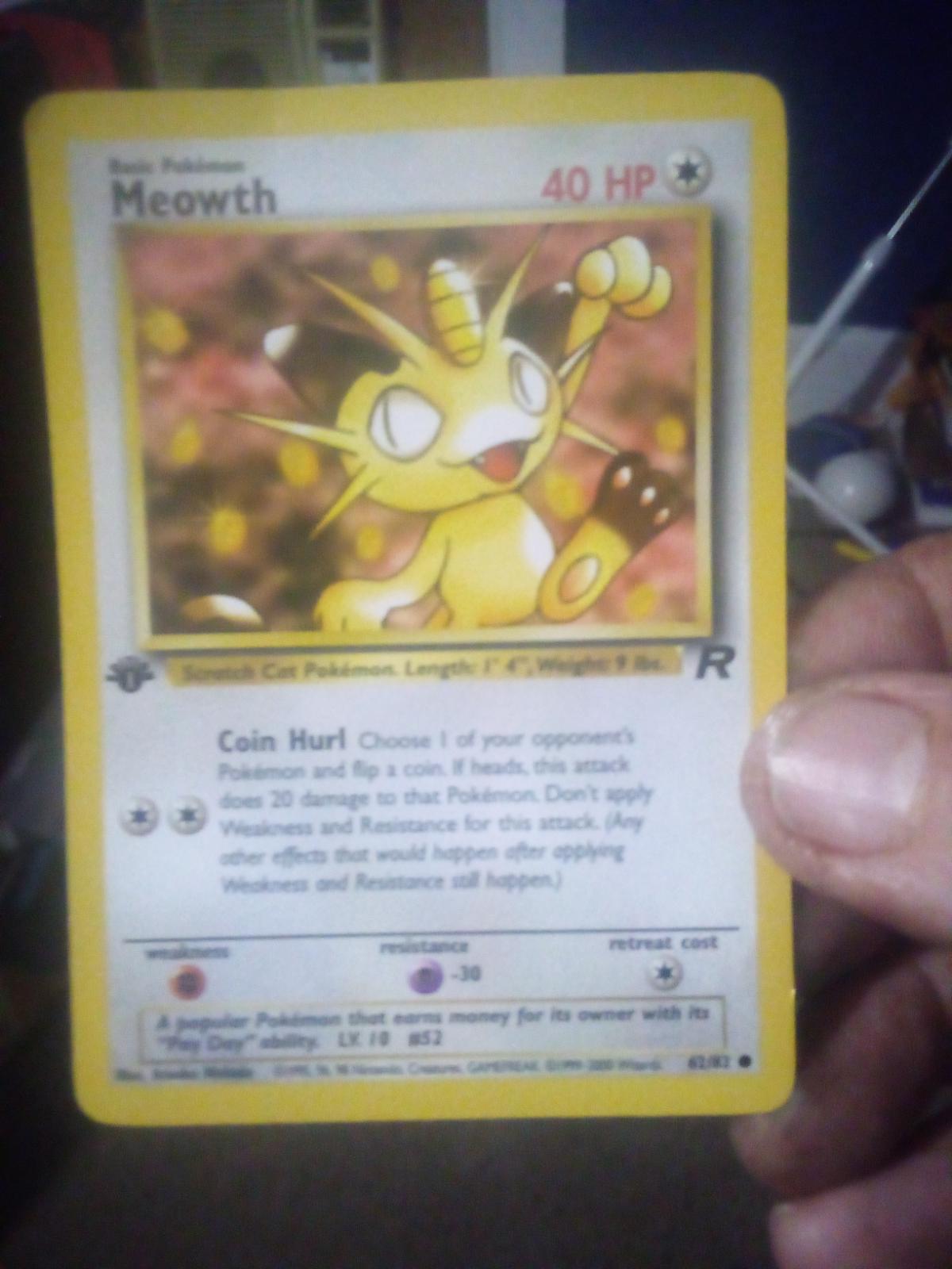 Meowth [1st Edition] | Ungraded | Pokemon Team Rocket