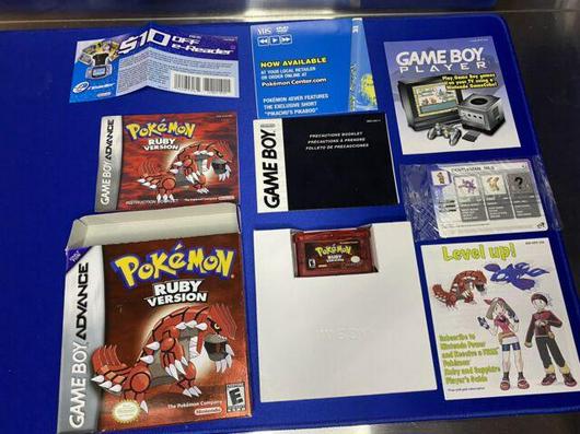 Pokemon Ruby | Item, Box, and Manual | GameBoy Advance