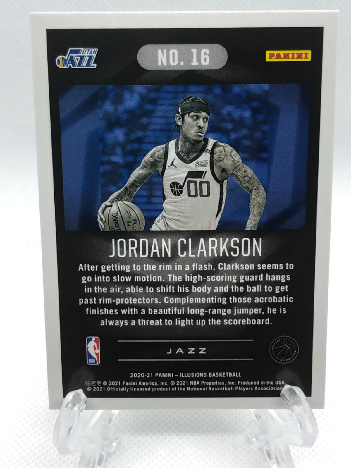 Jordan Clarkson #16 Prices | 2020 Panini Illusions | Basketball Cards