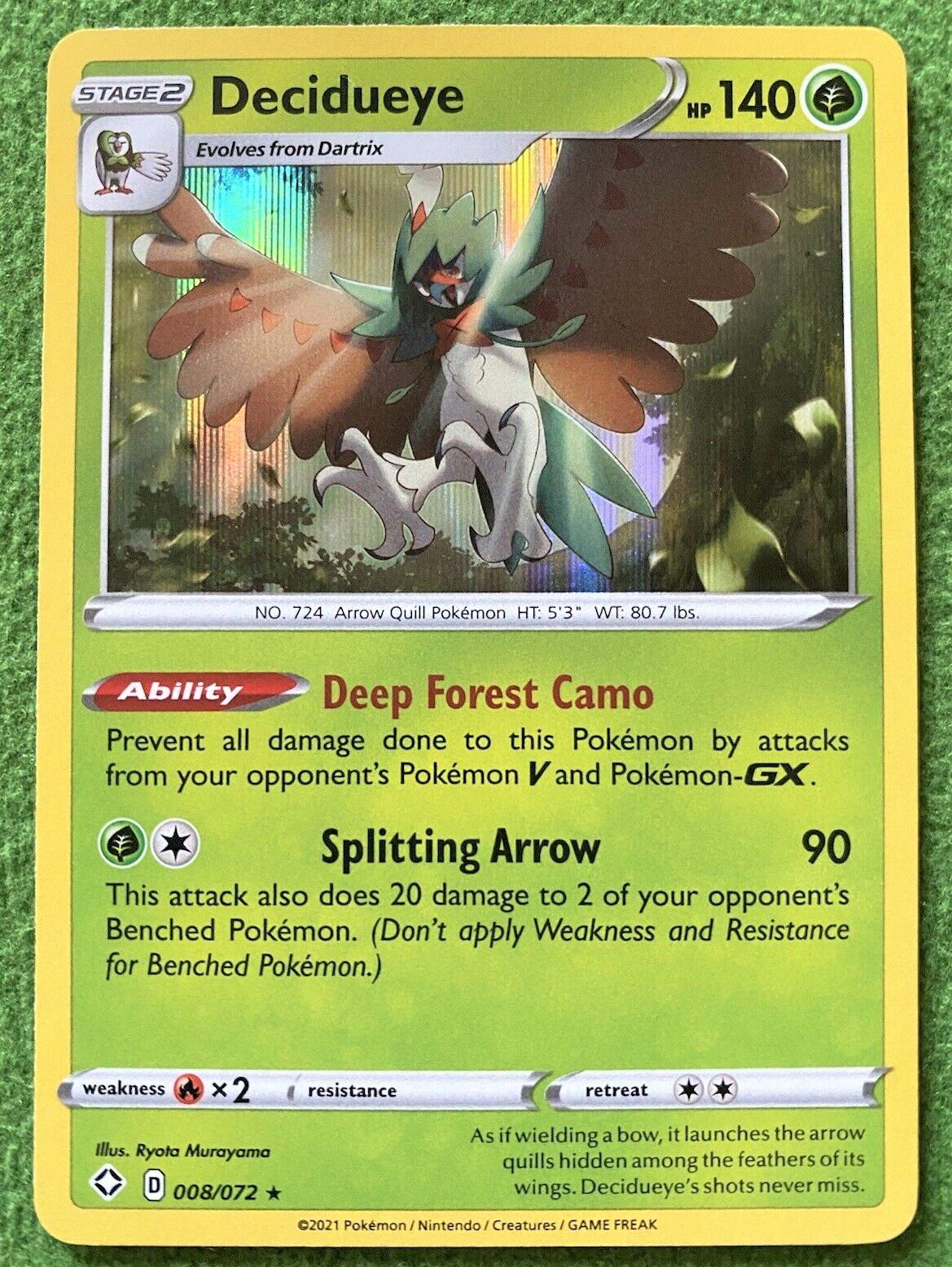 Decidueye #8 Prices | Pokemon Shining Fates | Pokemon Cards
