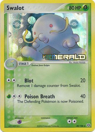 Swalot [Reverse Holo] #40 Prices | Pokemon Emerald | Pokemon Cards