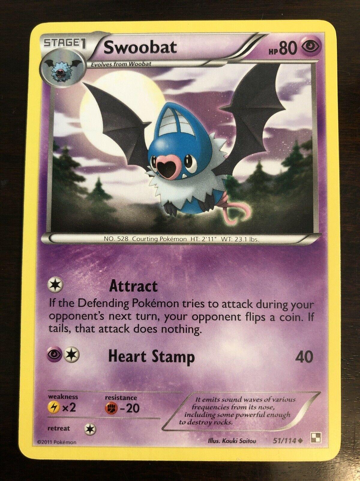 Swoobat #51 Prices | Pokemon Black & White | Pokemon Cards