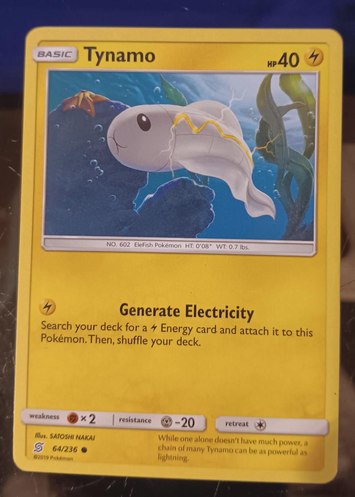 Tynamo | Ungraded | Pokemon Unified Minds