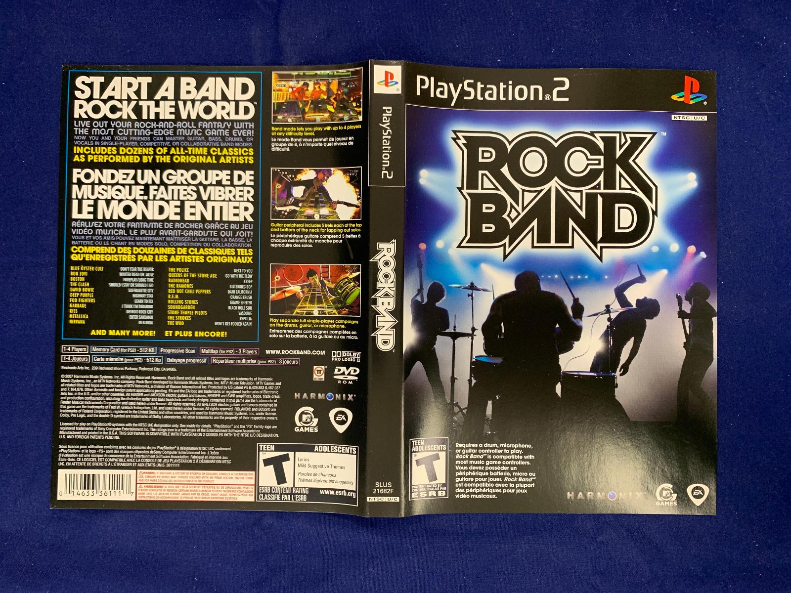 Rock Band | Box only | Playstation 2