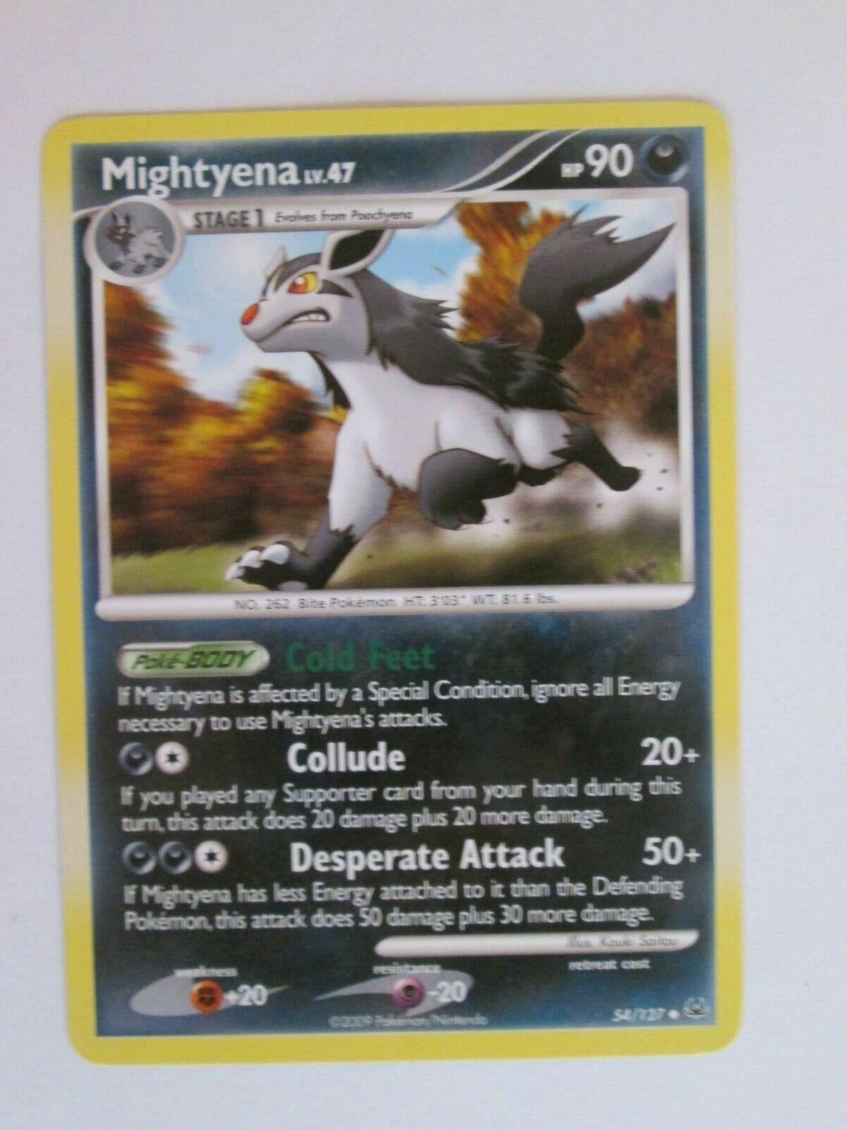 Mightyena #54 Prices | Pokemon Platinum | Pokemon Cards