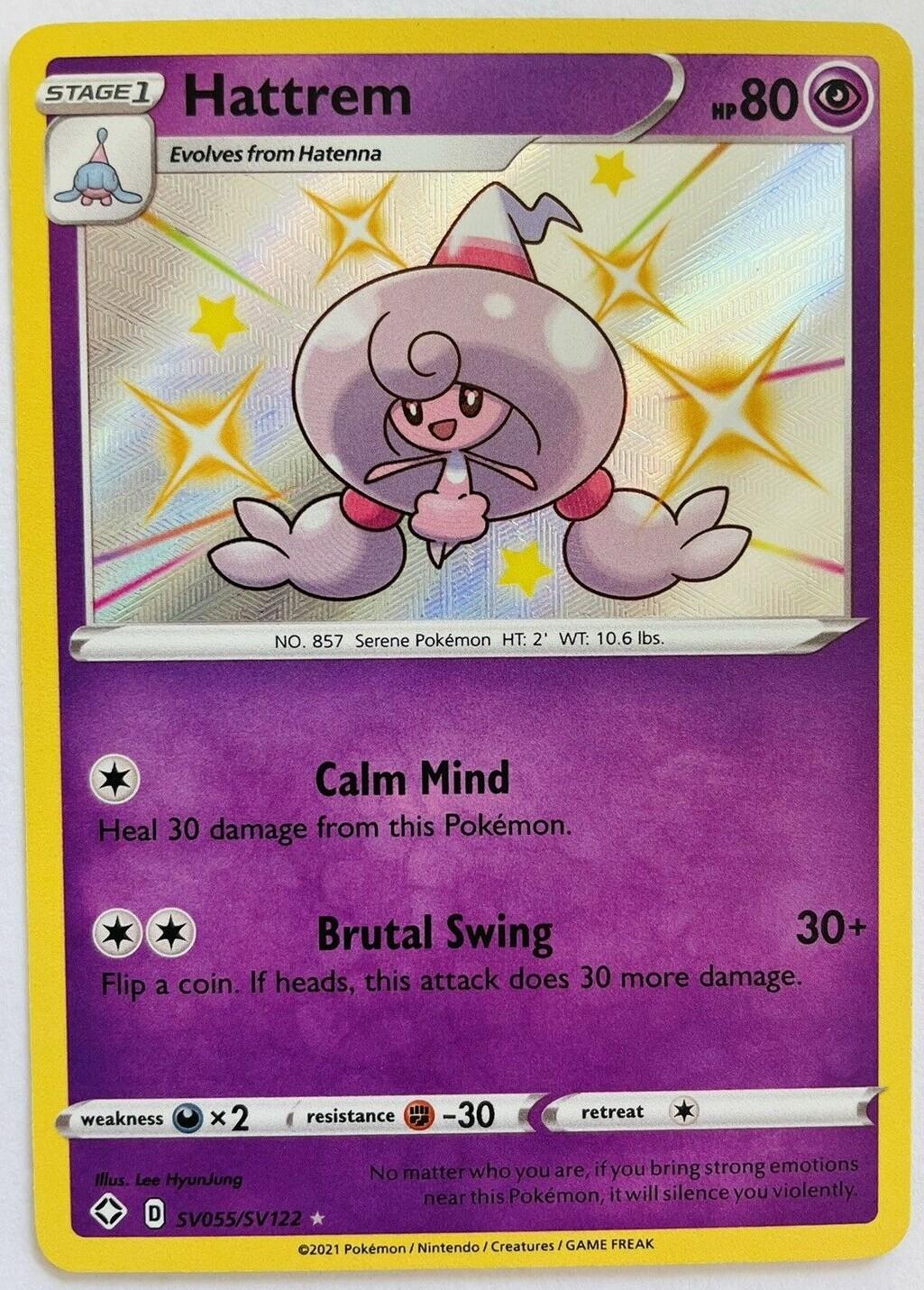 Hattrem #SV055 Prices | Pokemon Shining Fates | Pokemon Cards