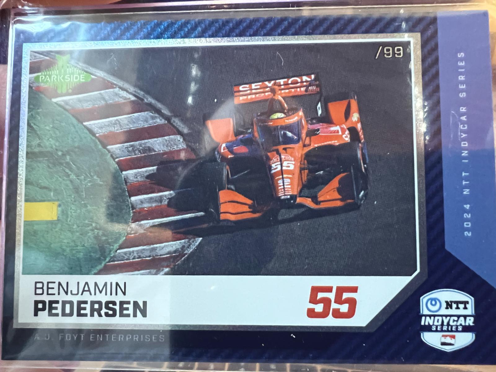 Benjamin Pedersen [99] #54 Prices | 2024 Parkside NTT IndyCar | F1 ...