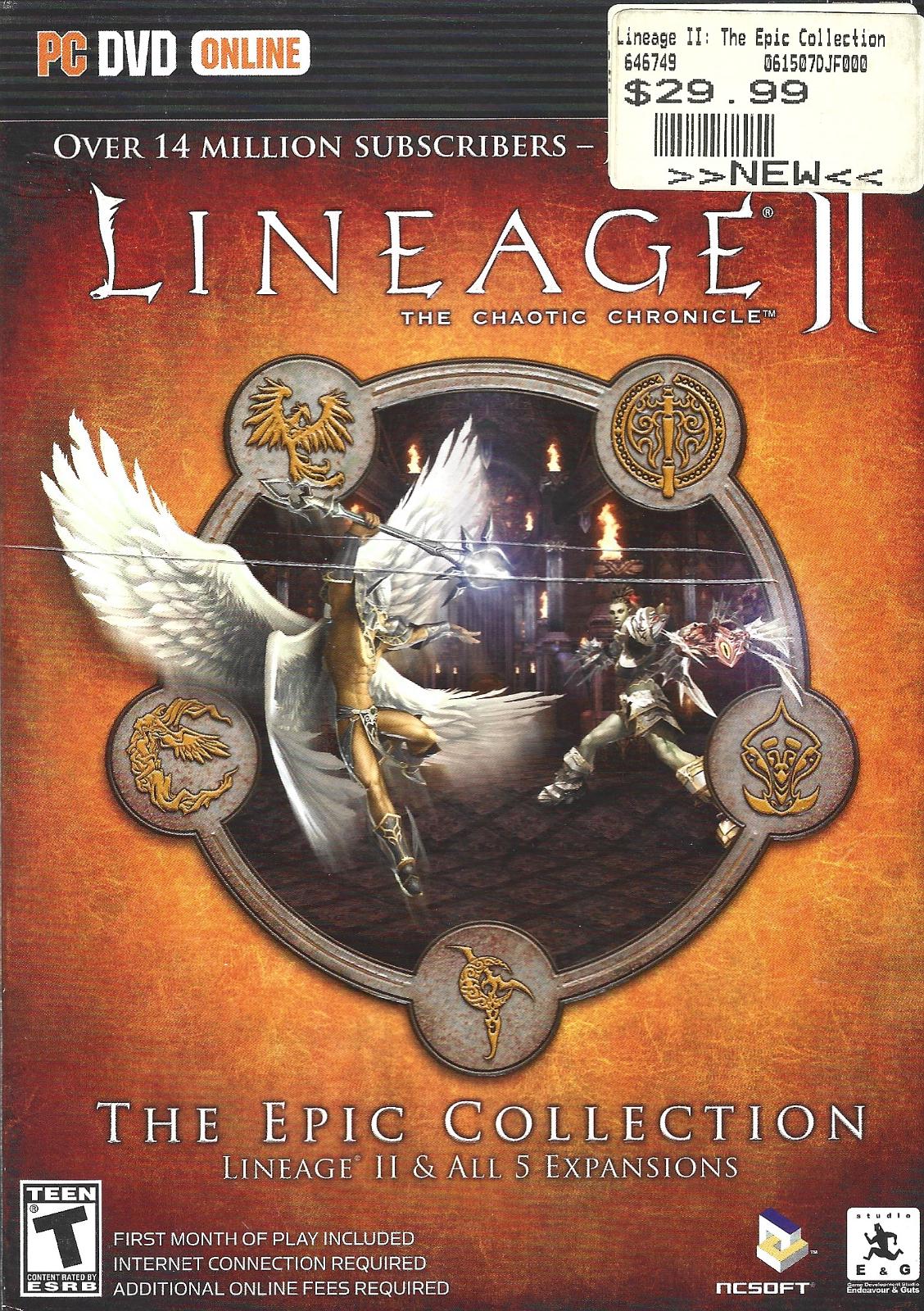 Lineage II The Chaotic Chronicle: The Epic Collection Prices PC Games ...
