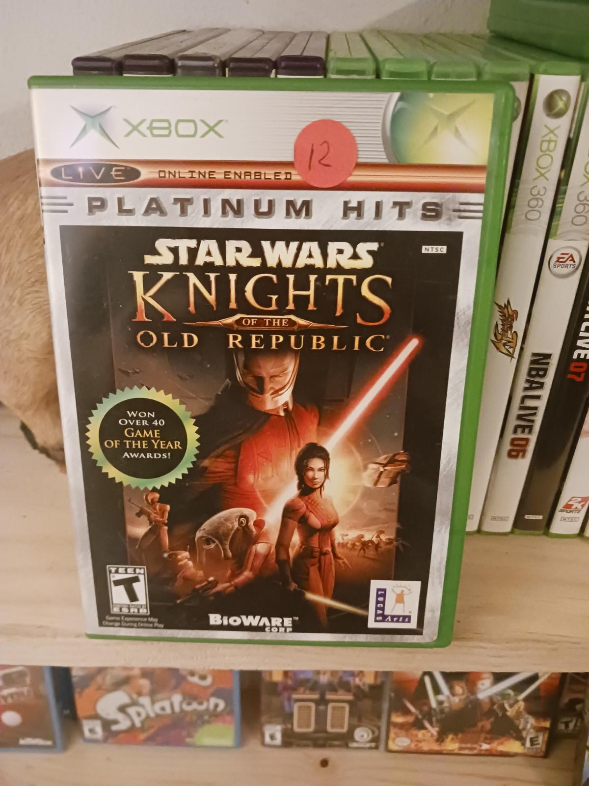Star Wars Knights of the Old Republic | Item, Box, and Manual | Xbox