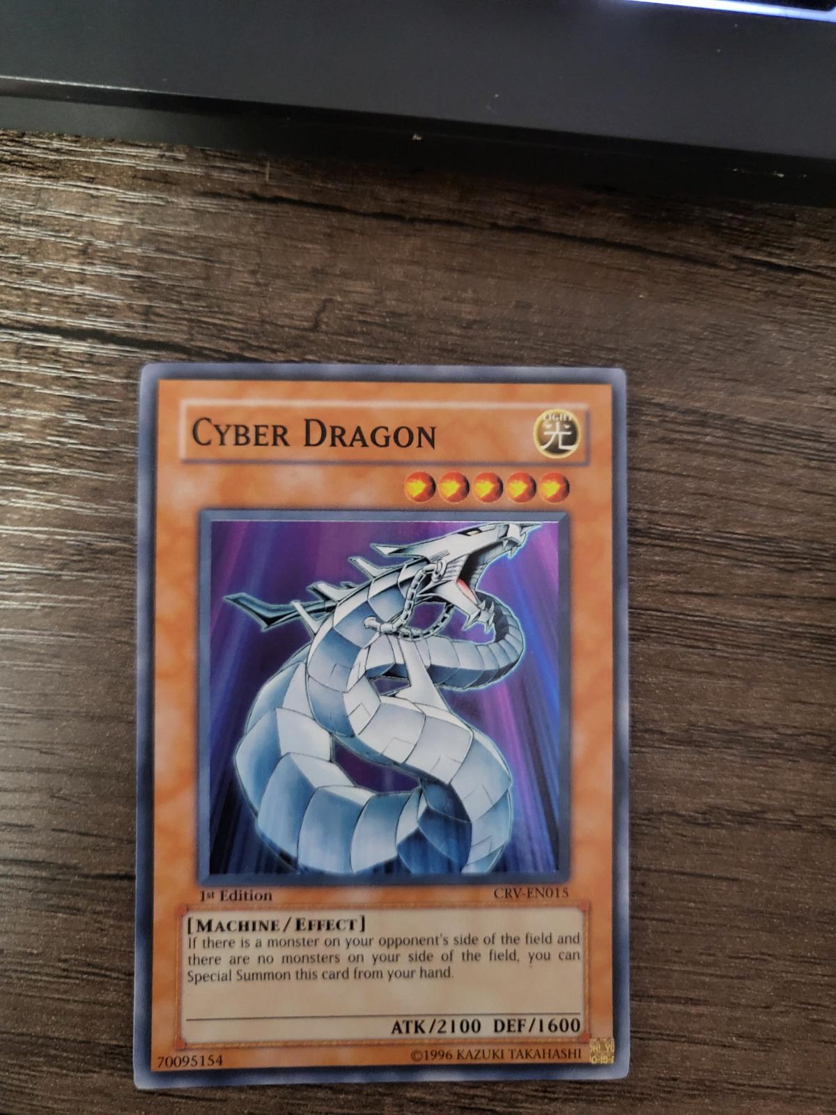 Cyber Dragon [1st Edition] | Ungraded | YuGiOh Cybernetic Revolution