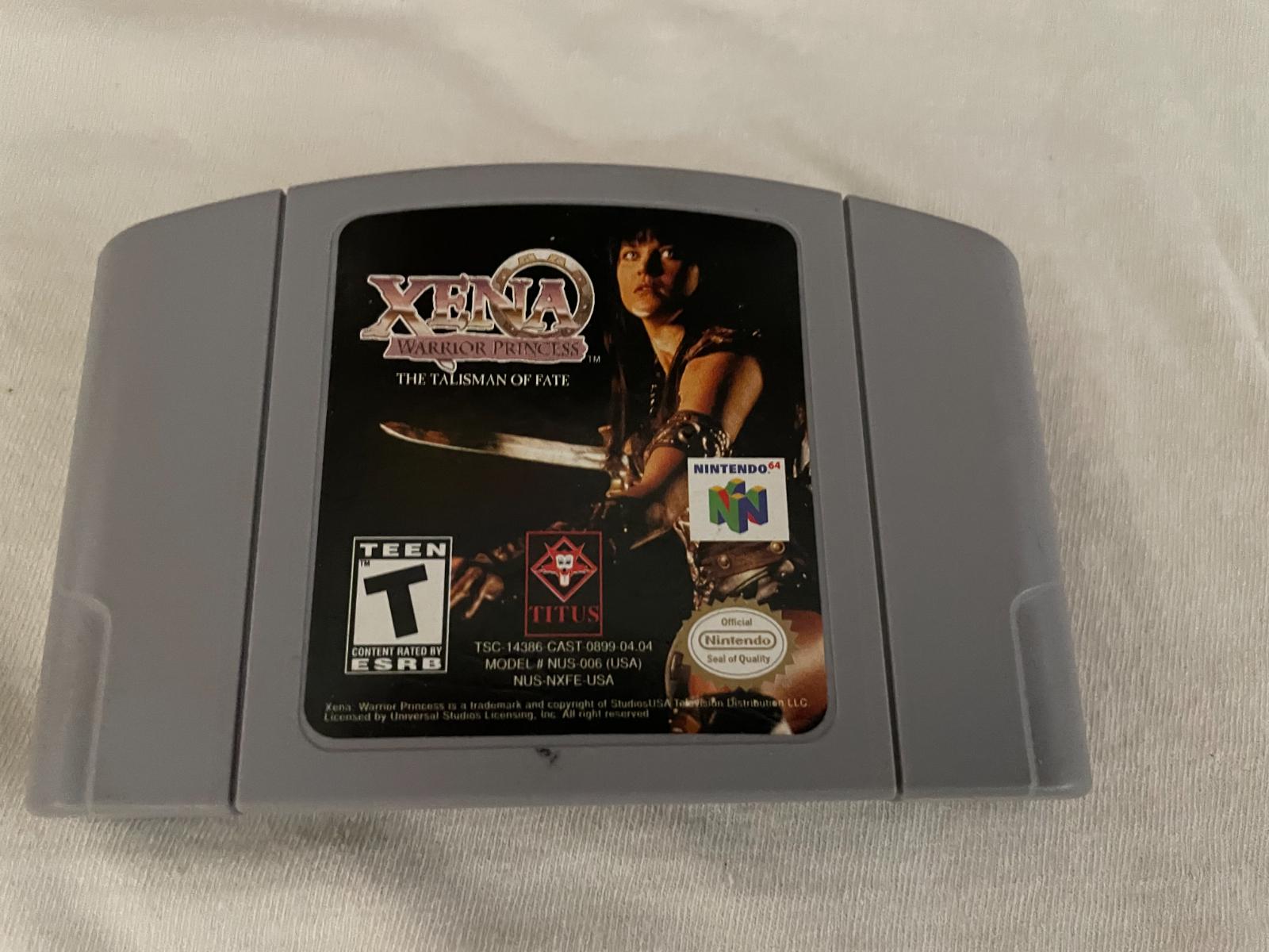 Xena Warrior Princess | Item only | Nintendo 64