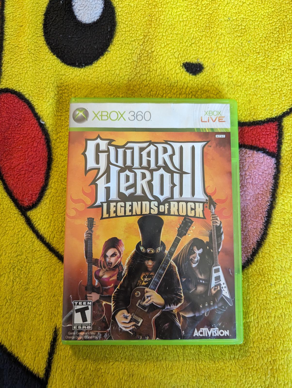 Guitar Hero III Legends of Rock | Item and Box only | Xbox 360