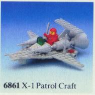 X1 Patrol Craft #6861 LEGO Set Prices | New, Boxed, Loose Values